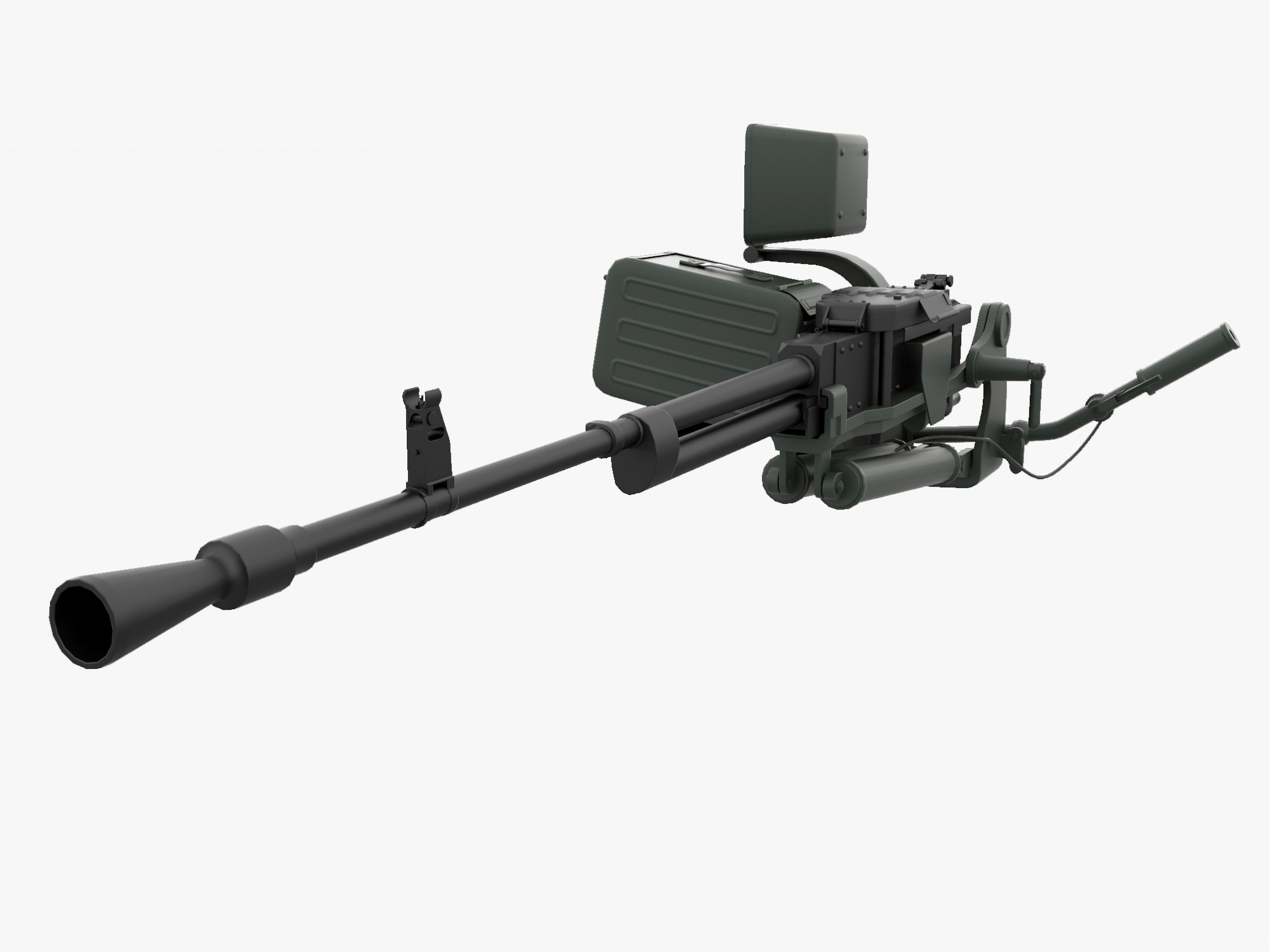 3d model nsv utes 7 heavy machine