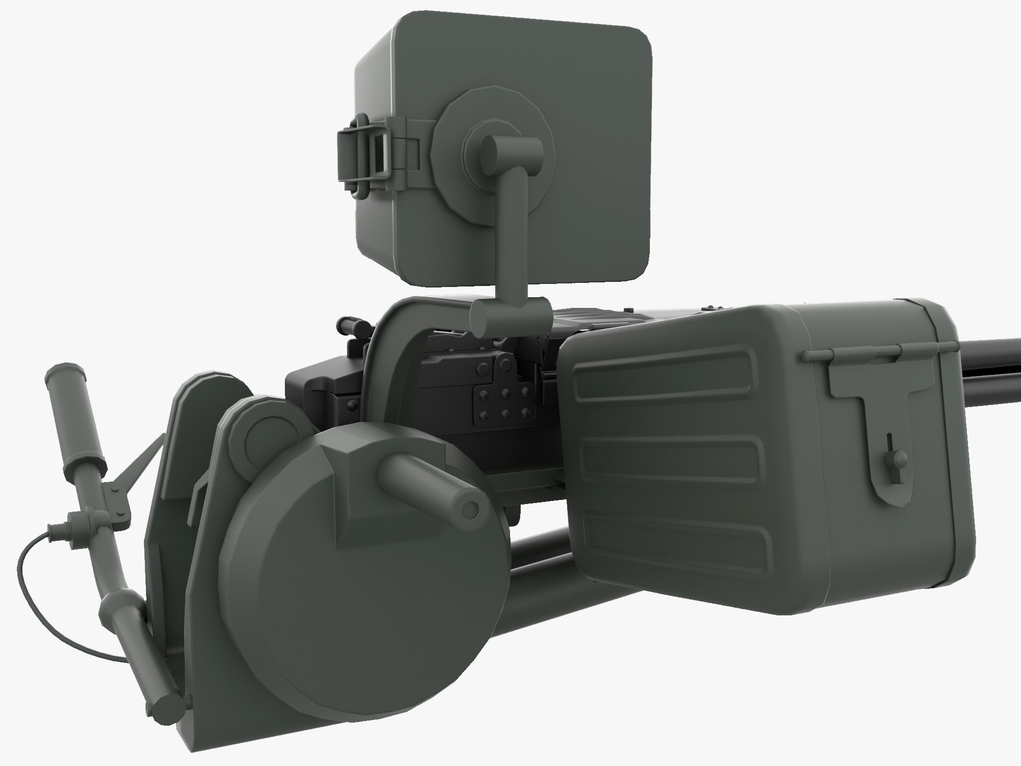 3d model nsv utes 7 heavy machine