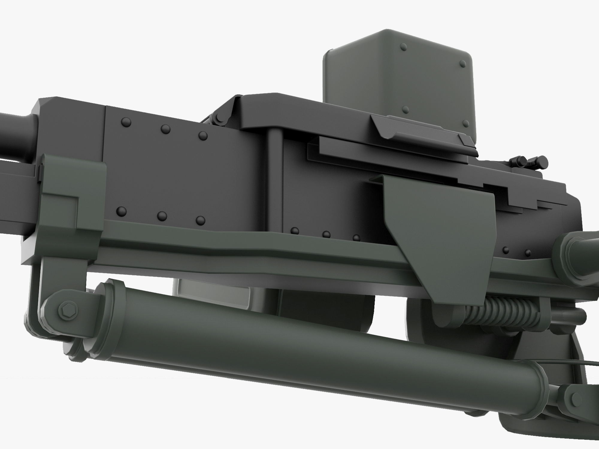 러시아 소련 기관총 T 72 UTES 3D 모델 - TurboSquid 976240