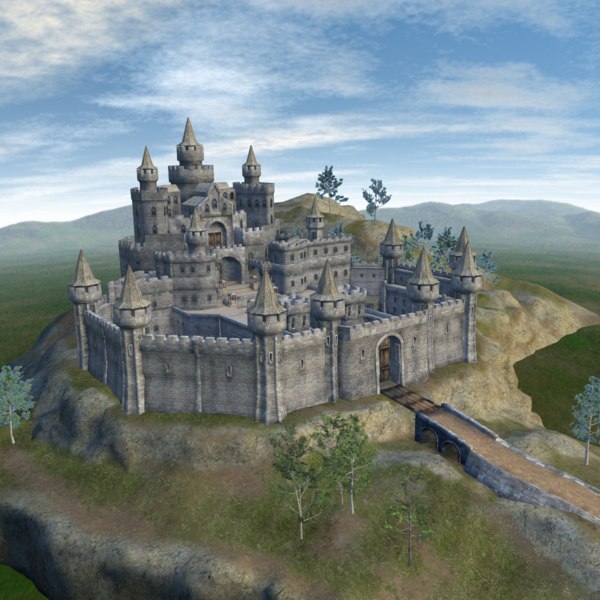 Blender Castle Models | TurboSquid