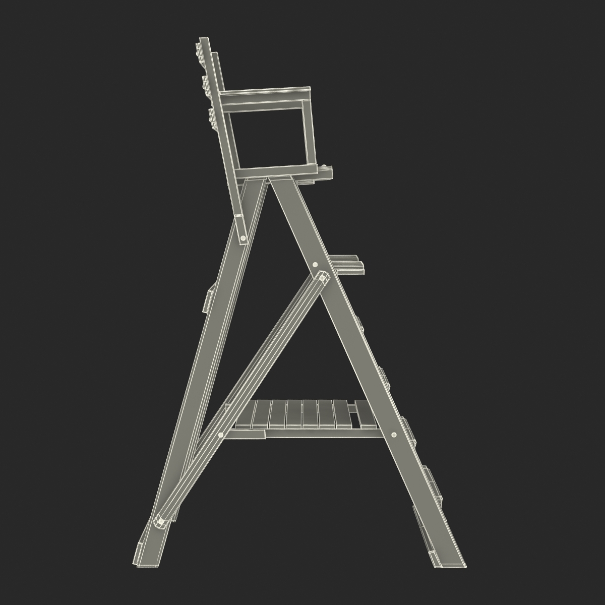max classic umpire chair white