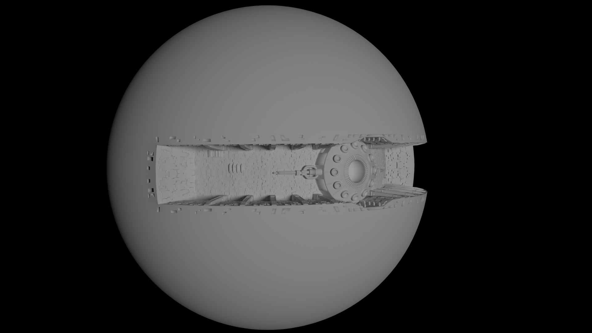 3d model starkiller base