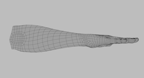 rig hand male 3d c4d