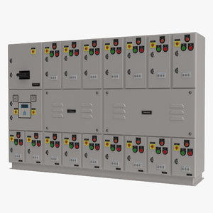 Electrical Panel 3D Models for Download | TurboSquid