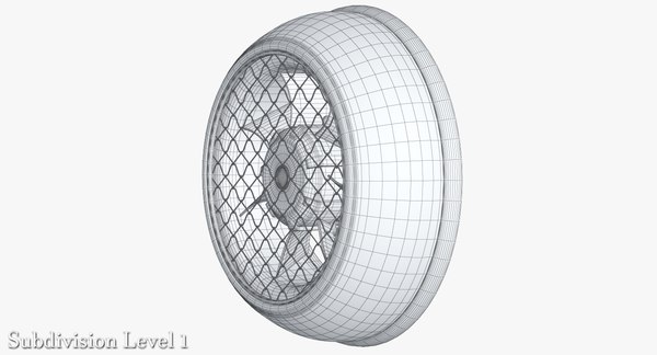 3d model indoor fan