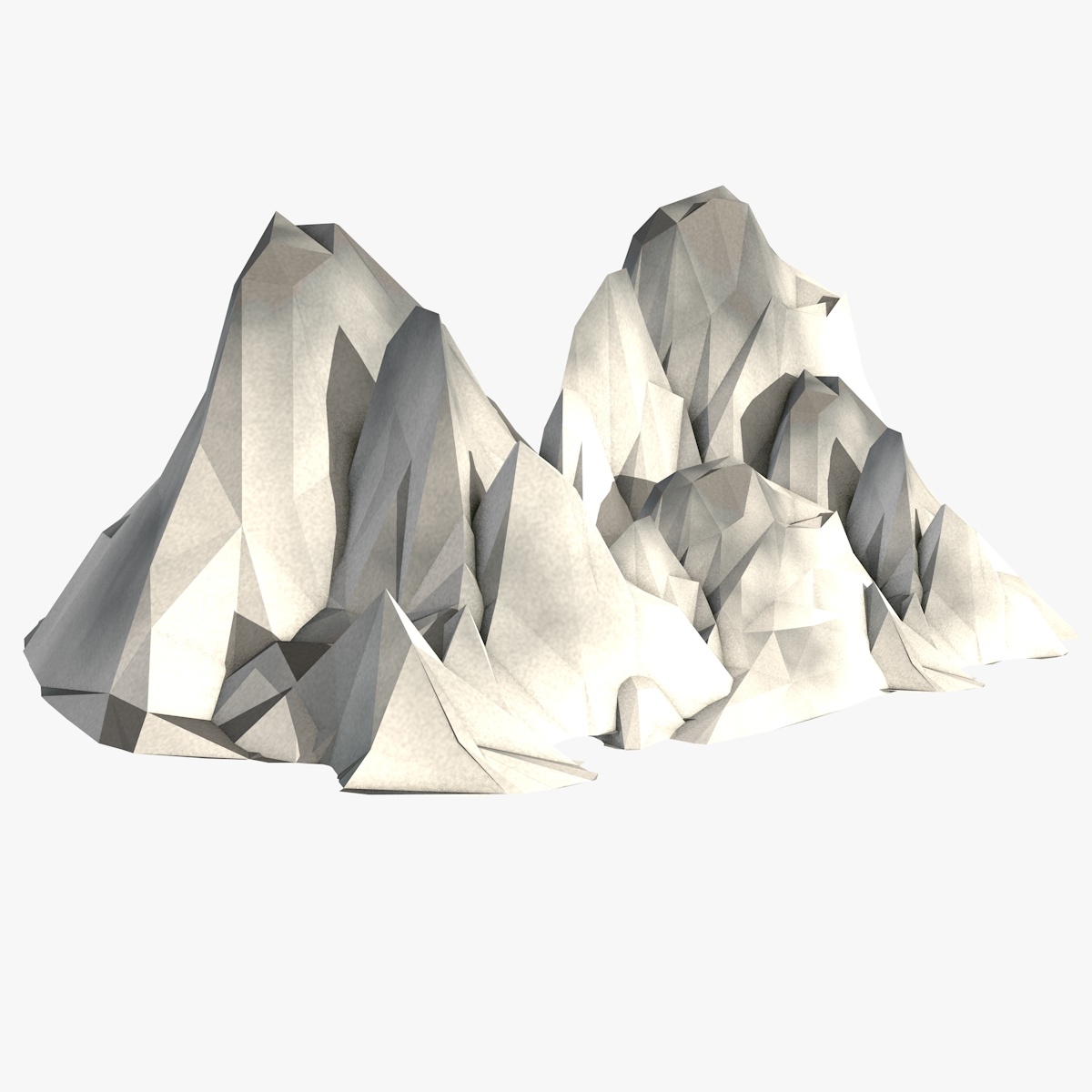 c4d mountains
