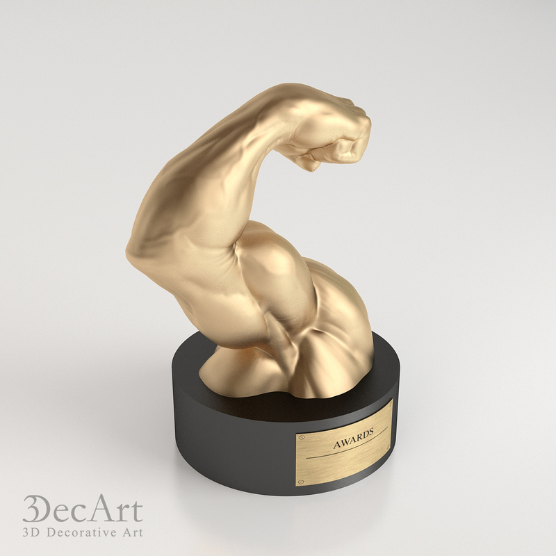 3d prize bodybuilder model