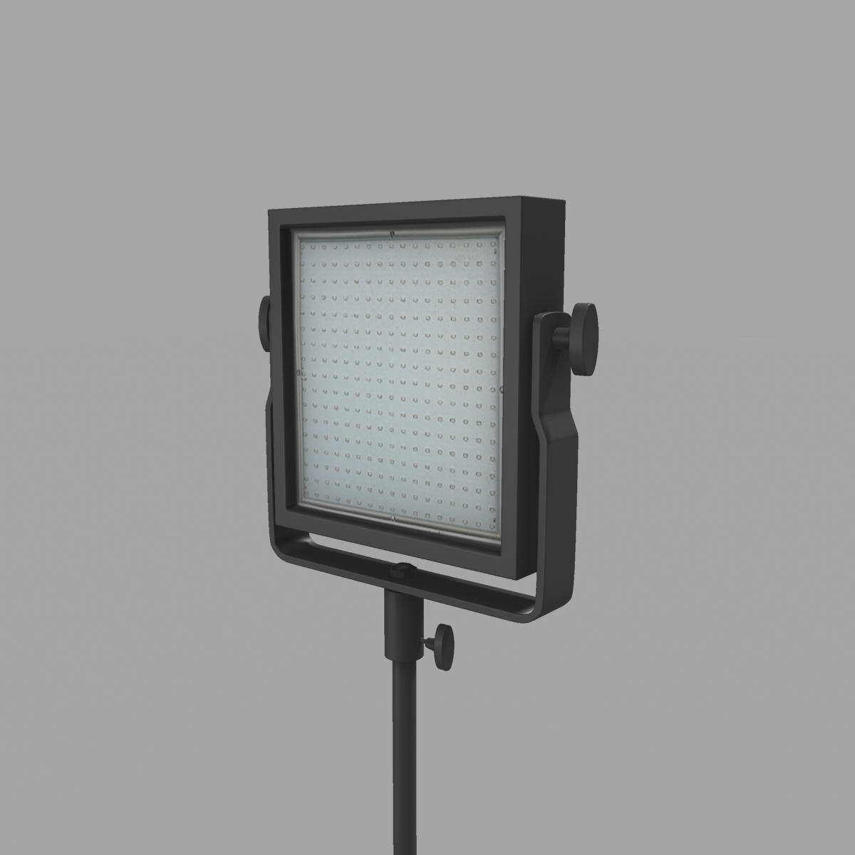 led light panel 3d model