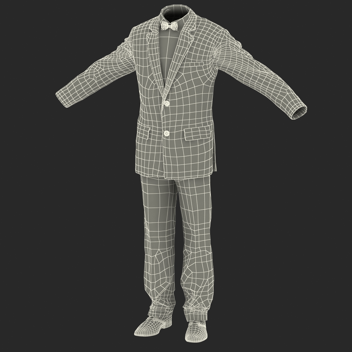 workwear suits 2 3d model