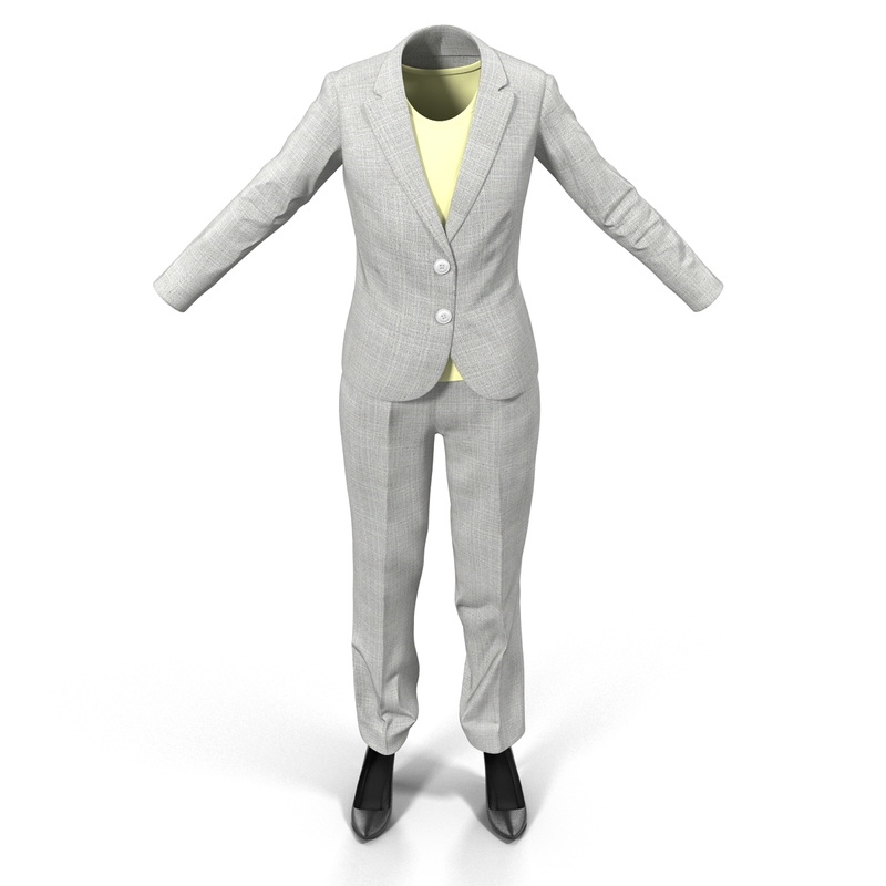 workwear suits 2 3d model