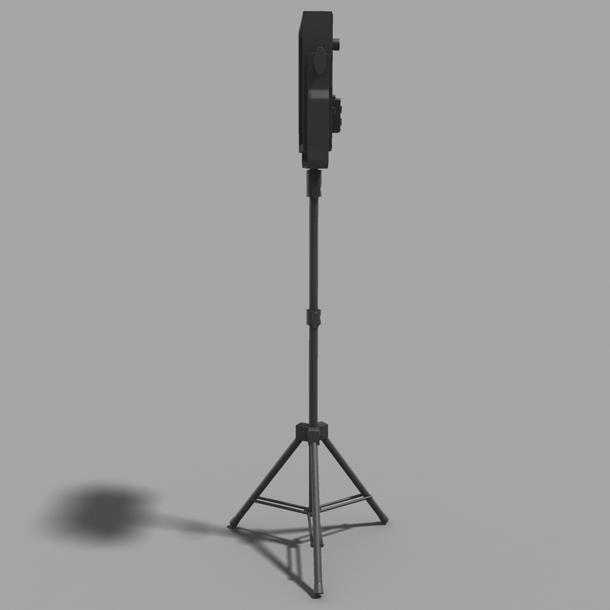 led light panel 3d model