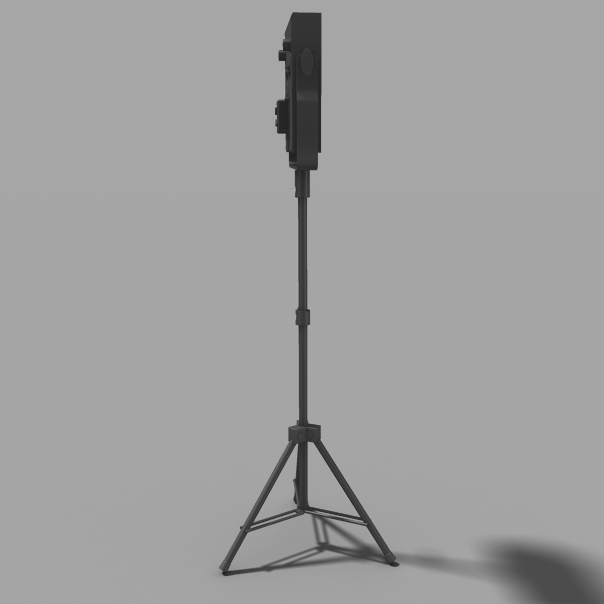 led light panel 3d model