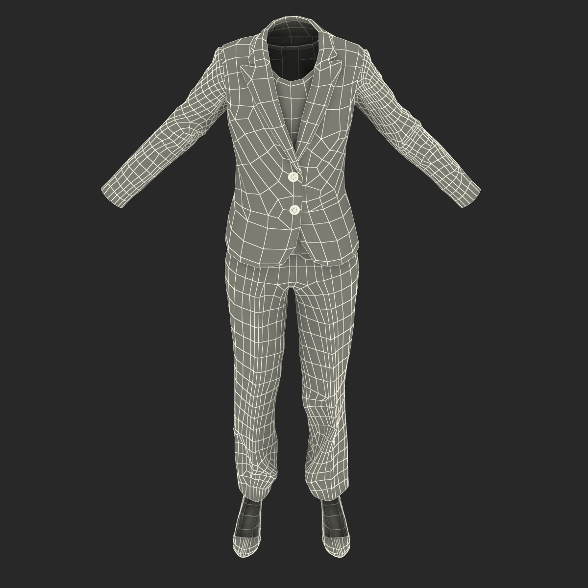 workwear suits 2 3d model