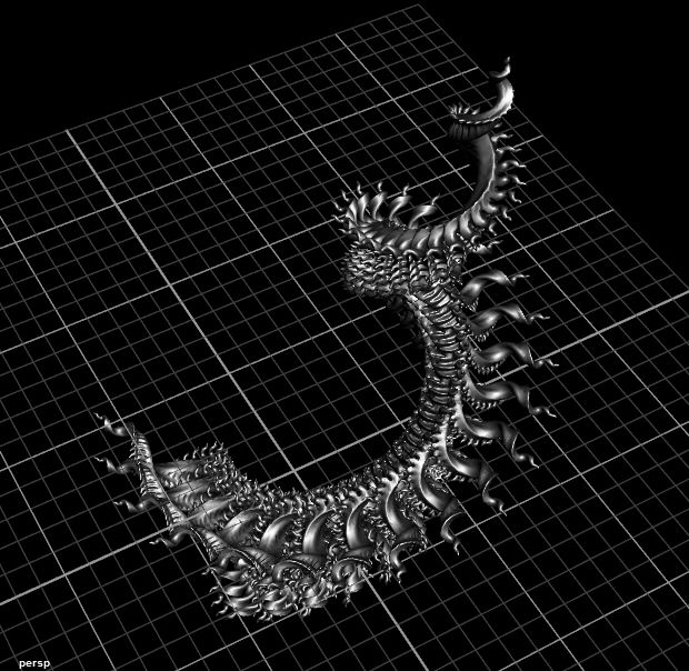 spiral 3d model