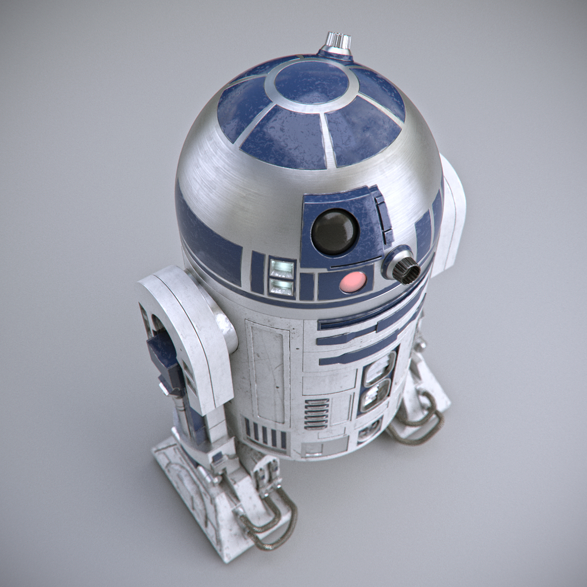 star wars r2d2 3d model