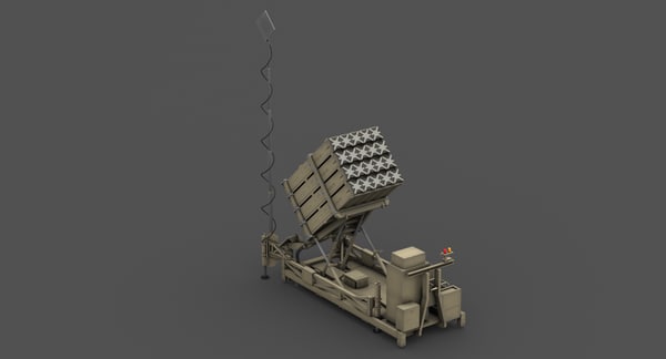 3d model iron dome