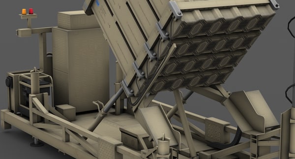3d model iron dome