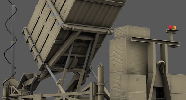3d model iron dome