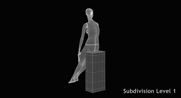 bonaveri mannequin aloof pose model