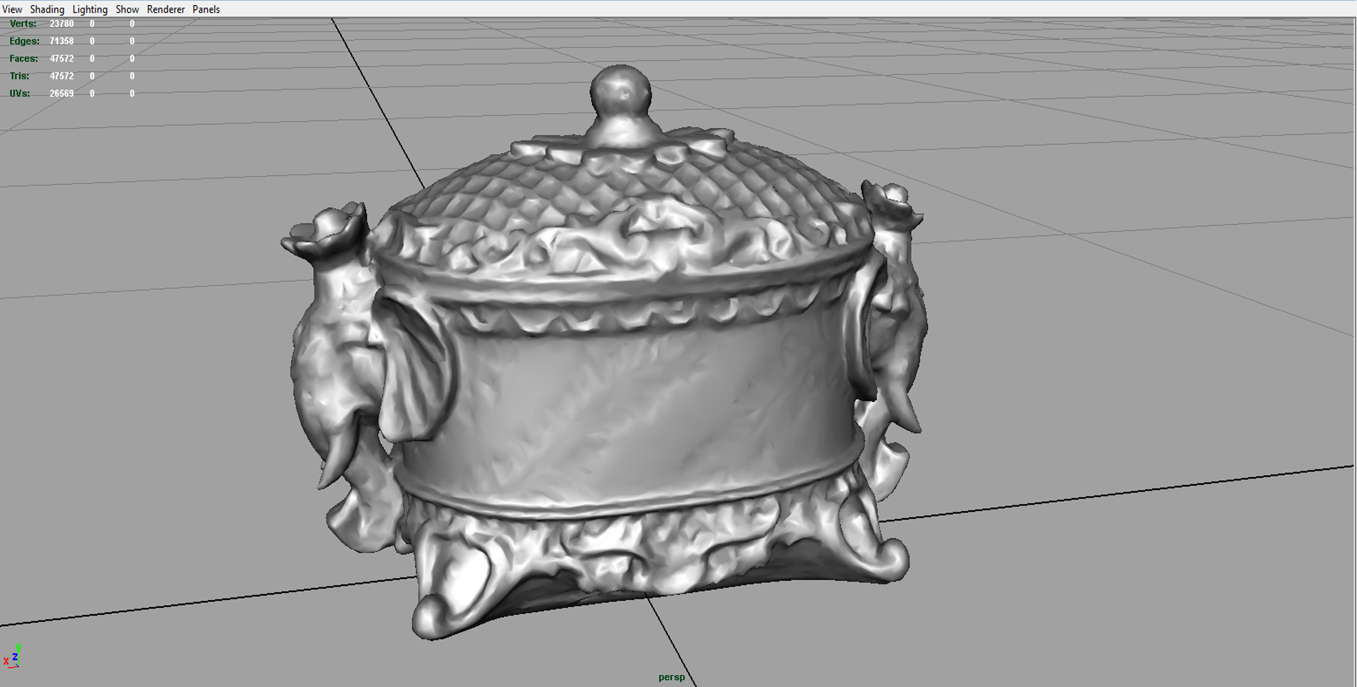 decorative jewelry box 3d model