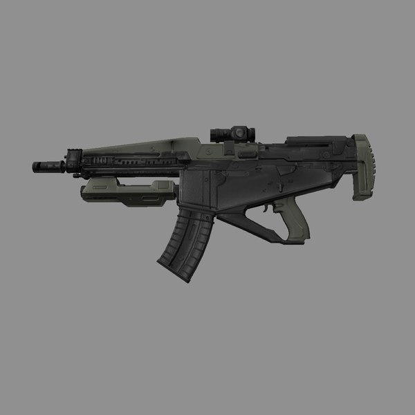 3ds max gun