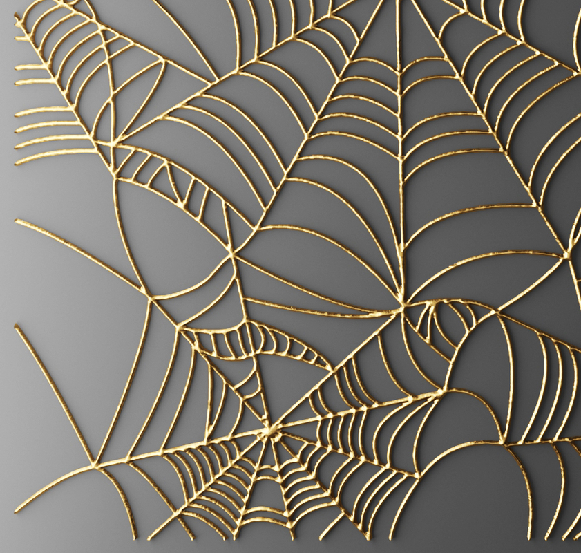 3d cobweb web model