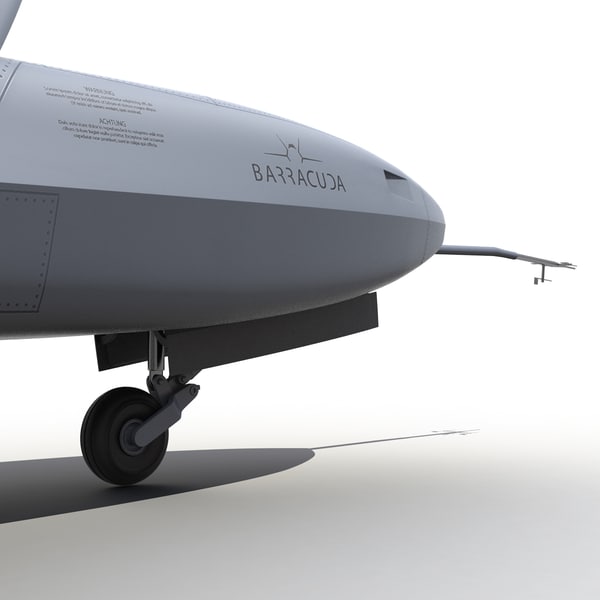 eads barracuda uav 3d model