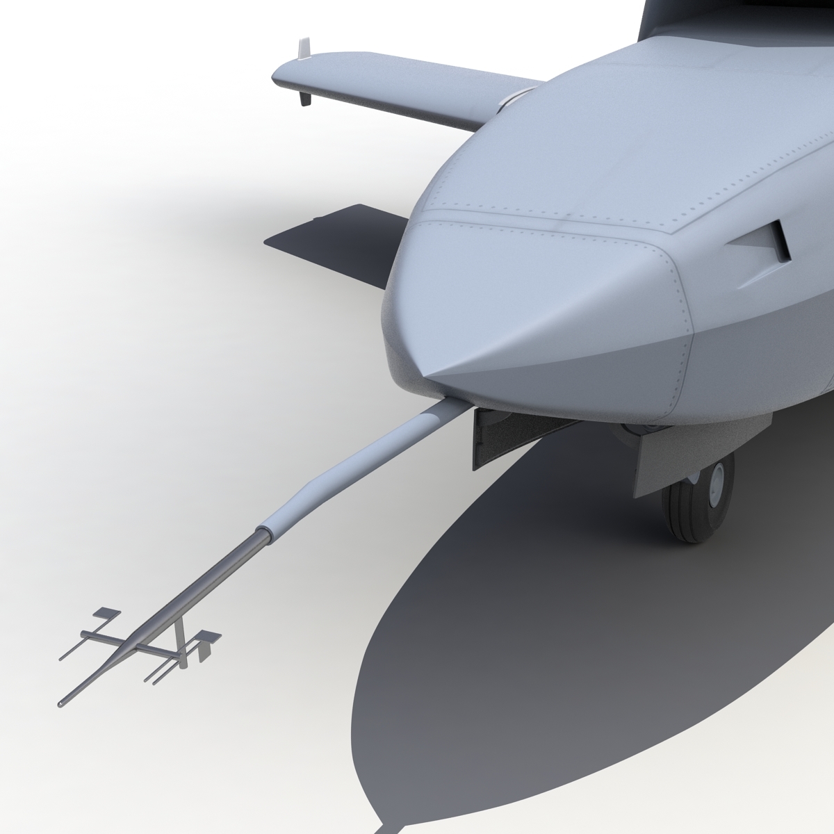 eads barracuda uav 3d model