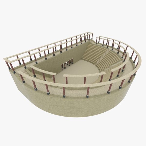 Amphitheatre 3D Models for Download | TurboSquid
