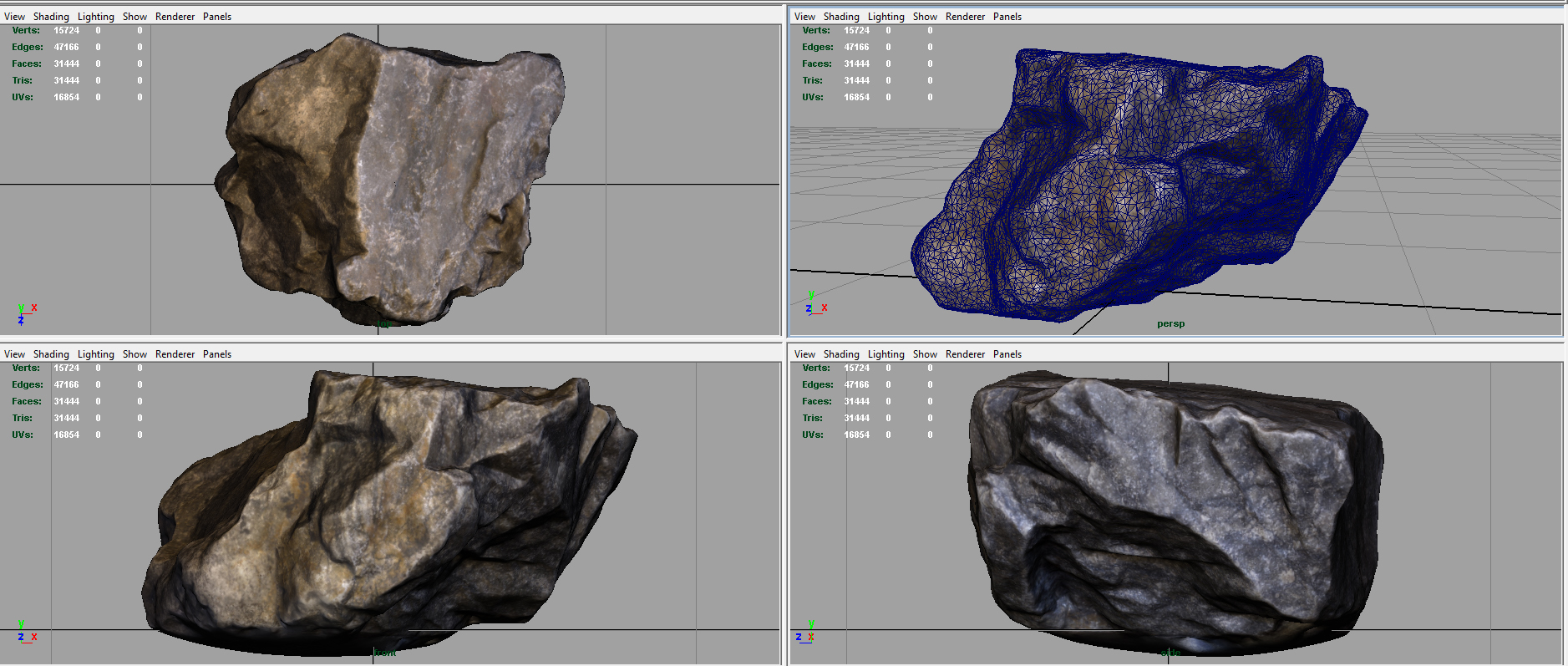 3d tree landscape model
