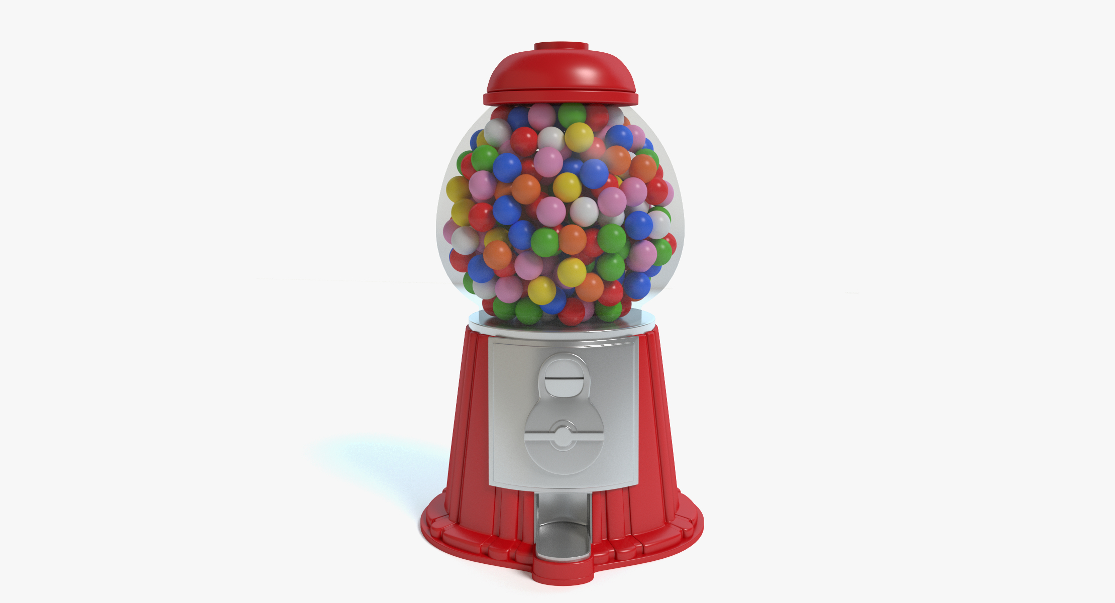 3d gumball machine model