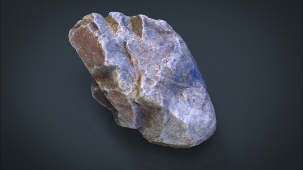 3d model real stone 7