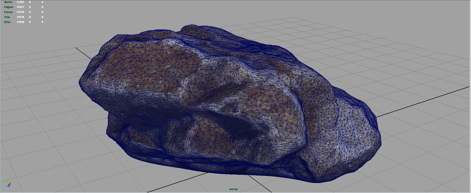 3d model real stone 7