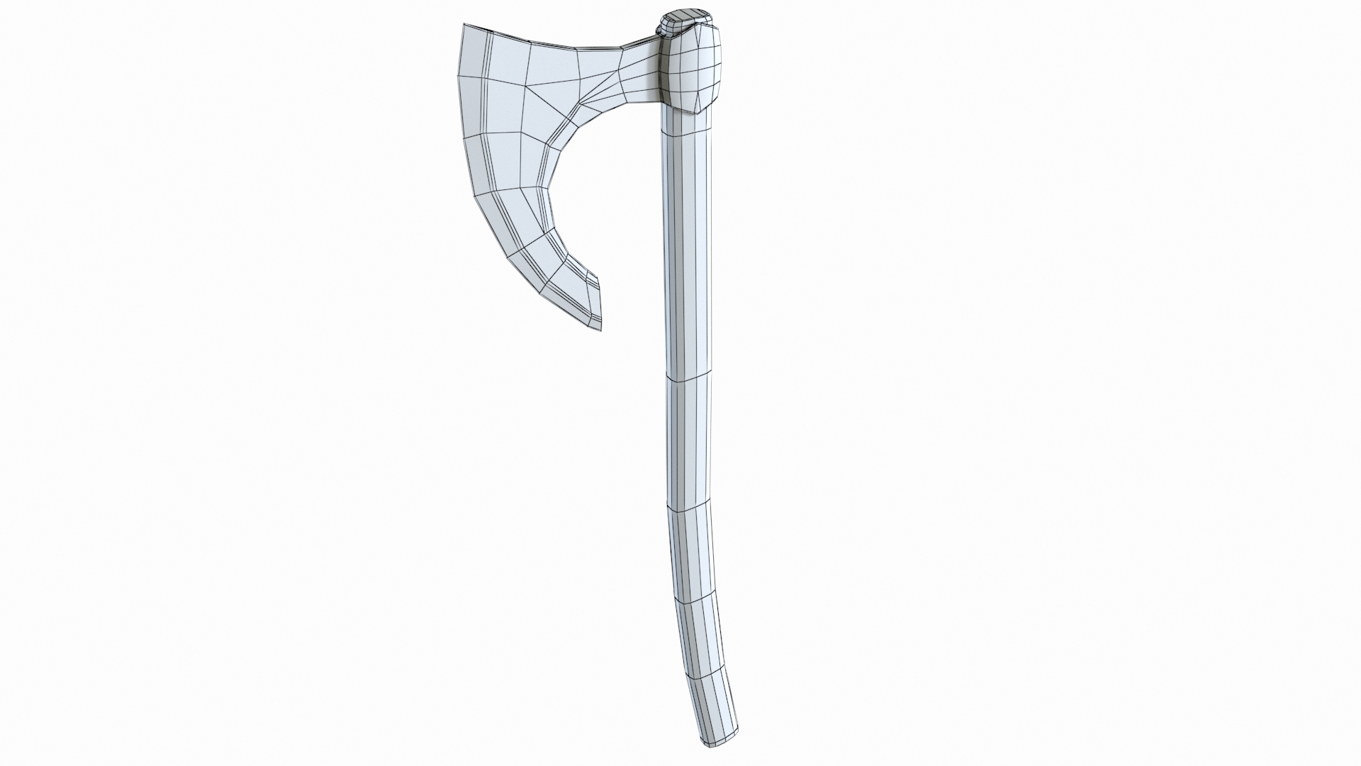 3d viking axe