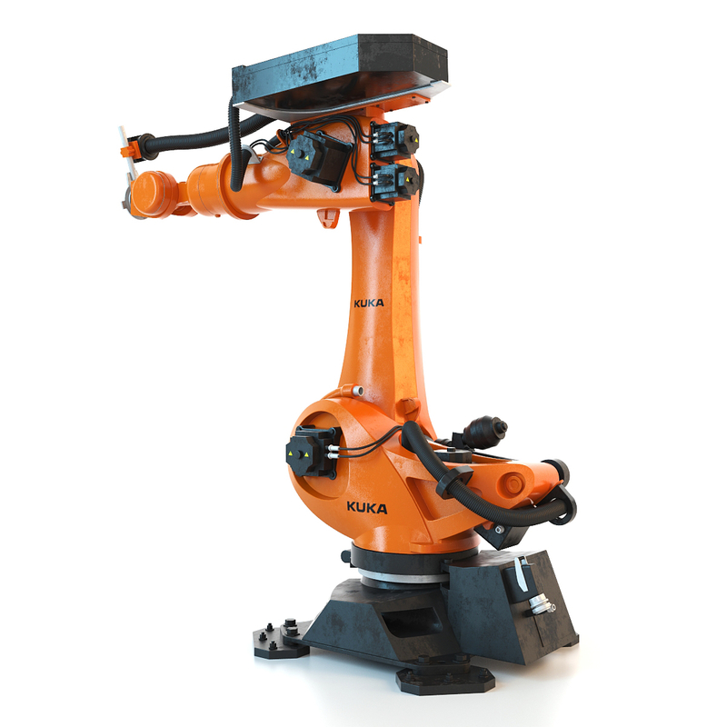 Kuka Robot KR 120 R2500 Pro Modelo 3D - TurboSquid 977854