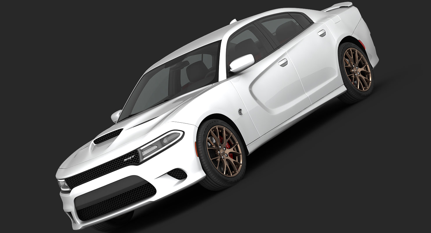 dodge charger srt hellcat 3d model