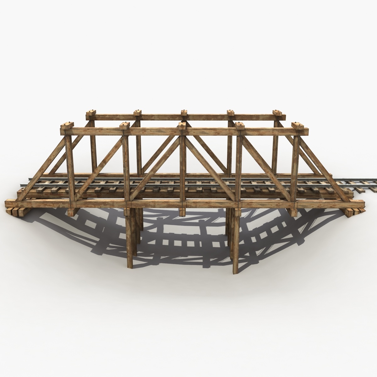 max 3 wooden railway bridge