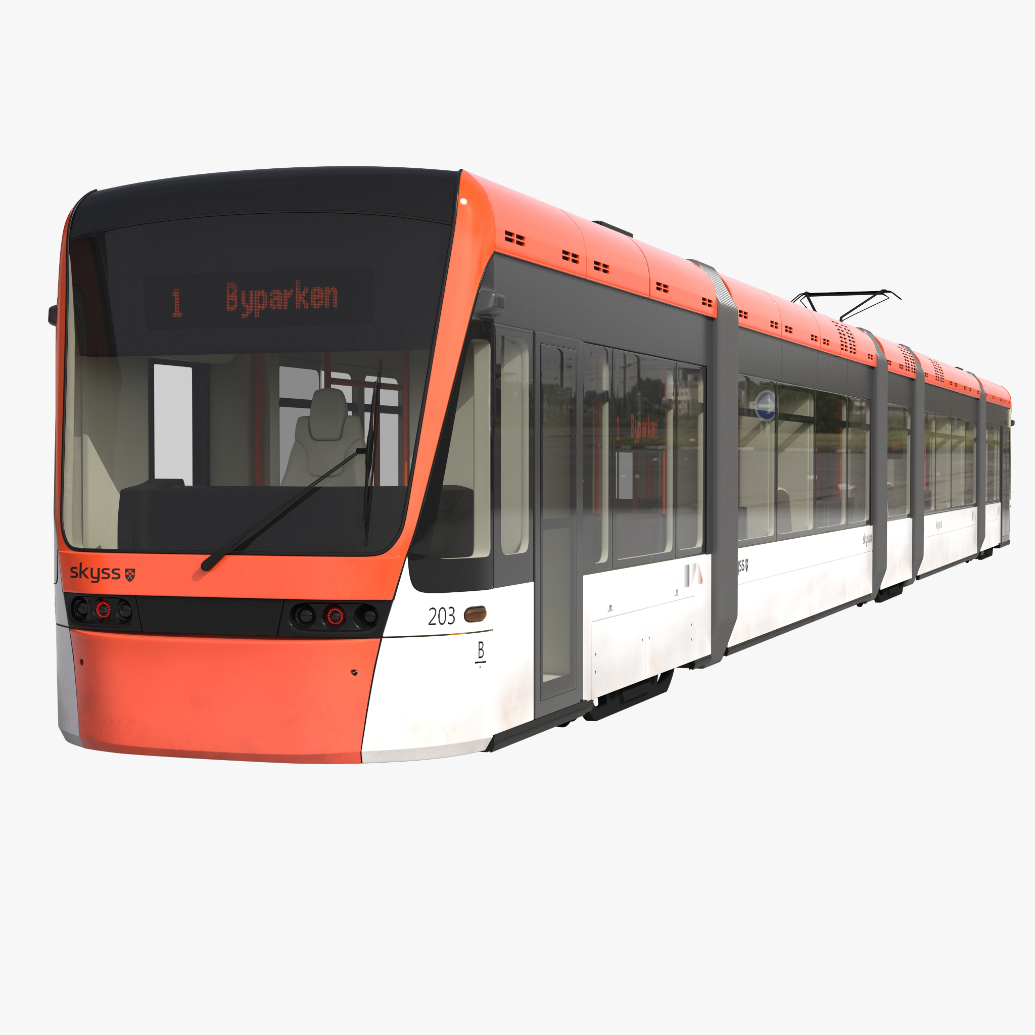 max light rail train bybanen