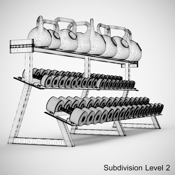 3d weight rack