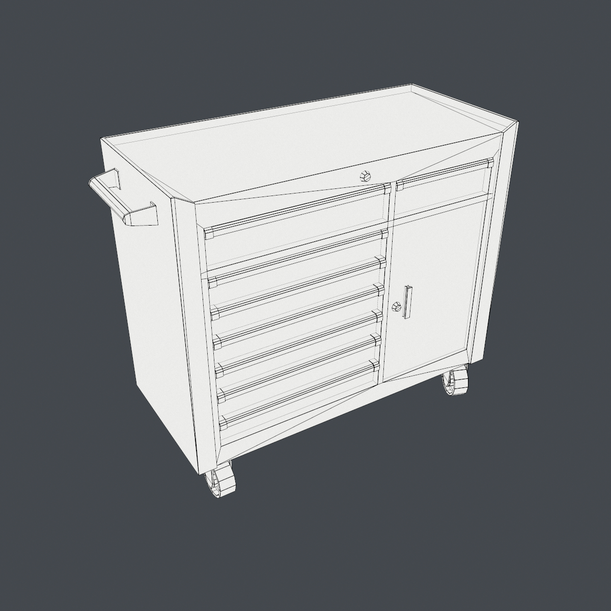3d tool cabinet