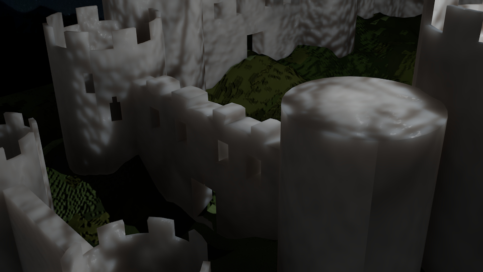 3ds max medieval fantasy marble castle