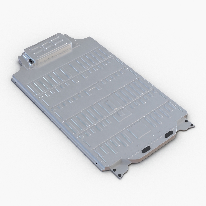 3d model tesla s battery pack