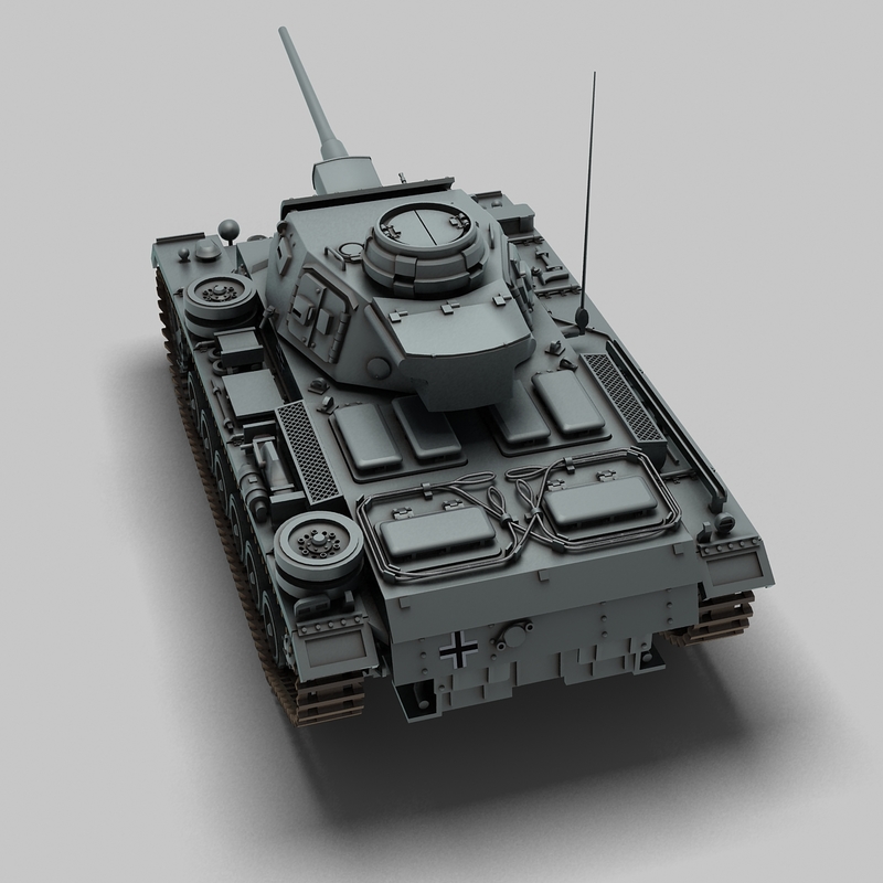 3ds max panzer iii