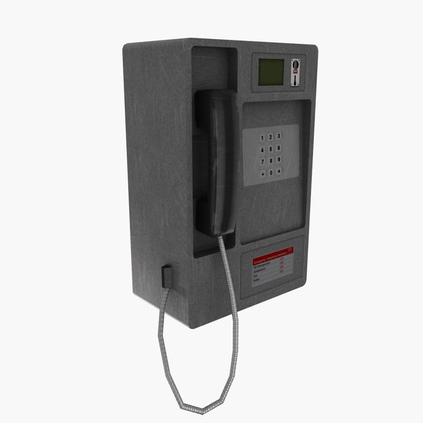 payphone ready included 3d model