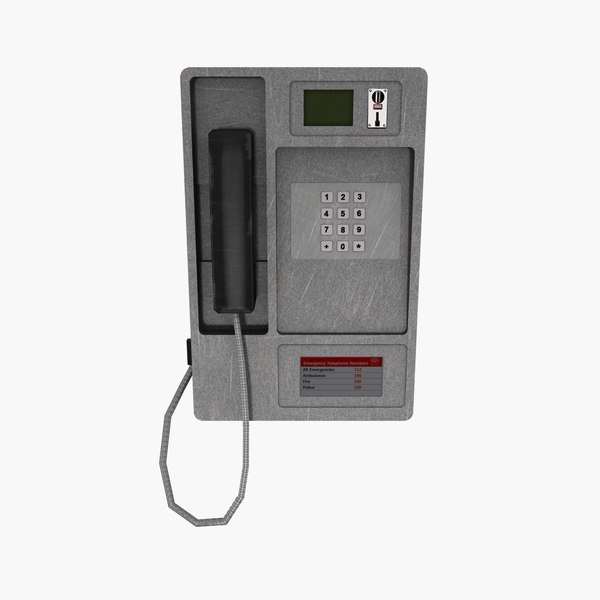 payphone ready included 3d model