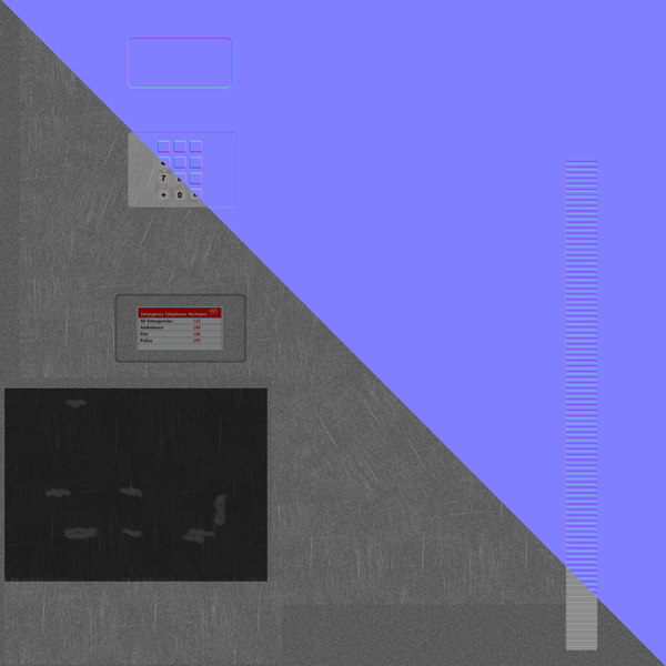 payphone ready included 3d model