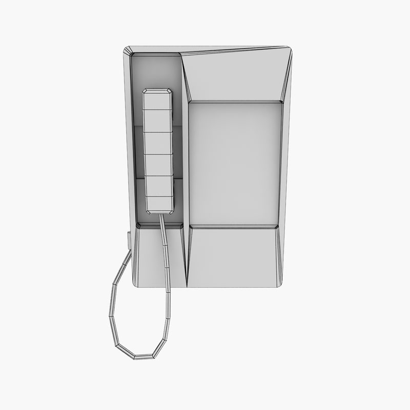 payphone ready included 3d model