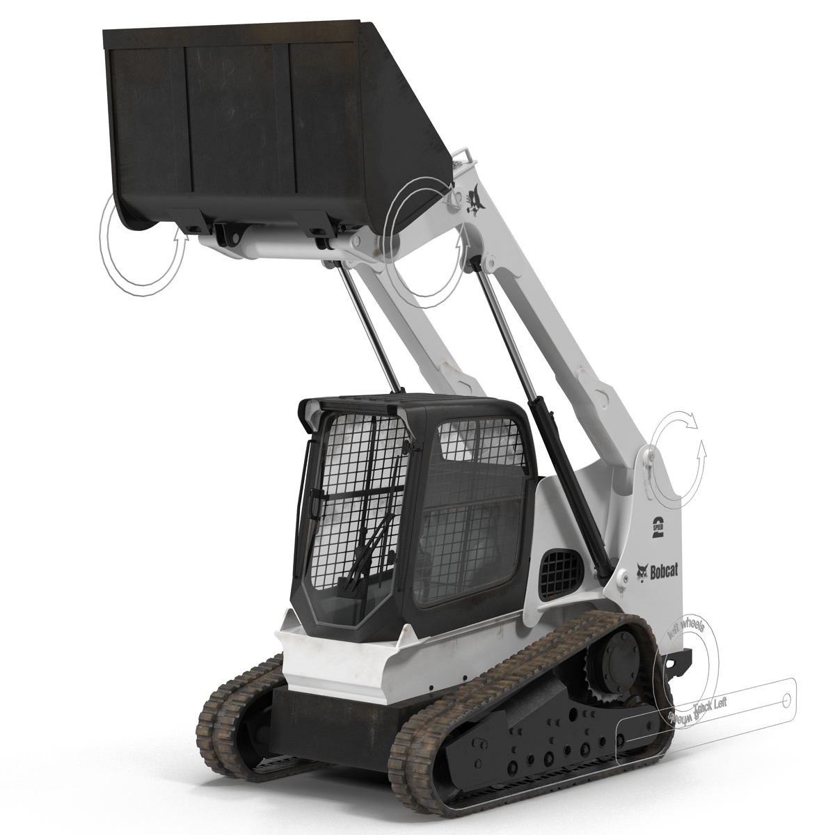 max industrial rigged vehicles modeled