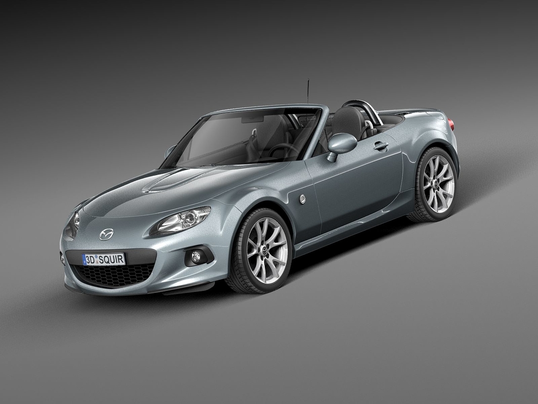 3d mazda mx5 mx-5 mx model