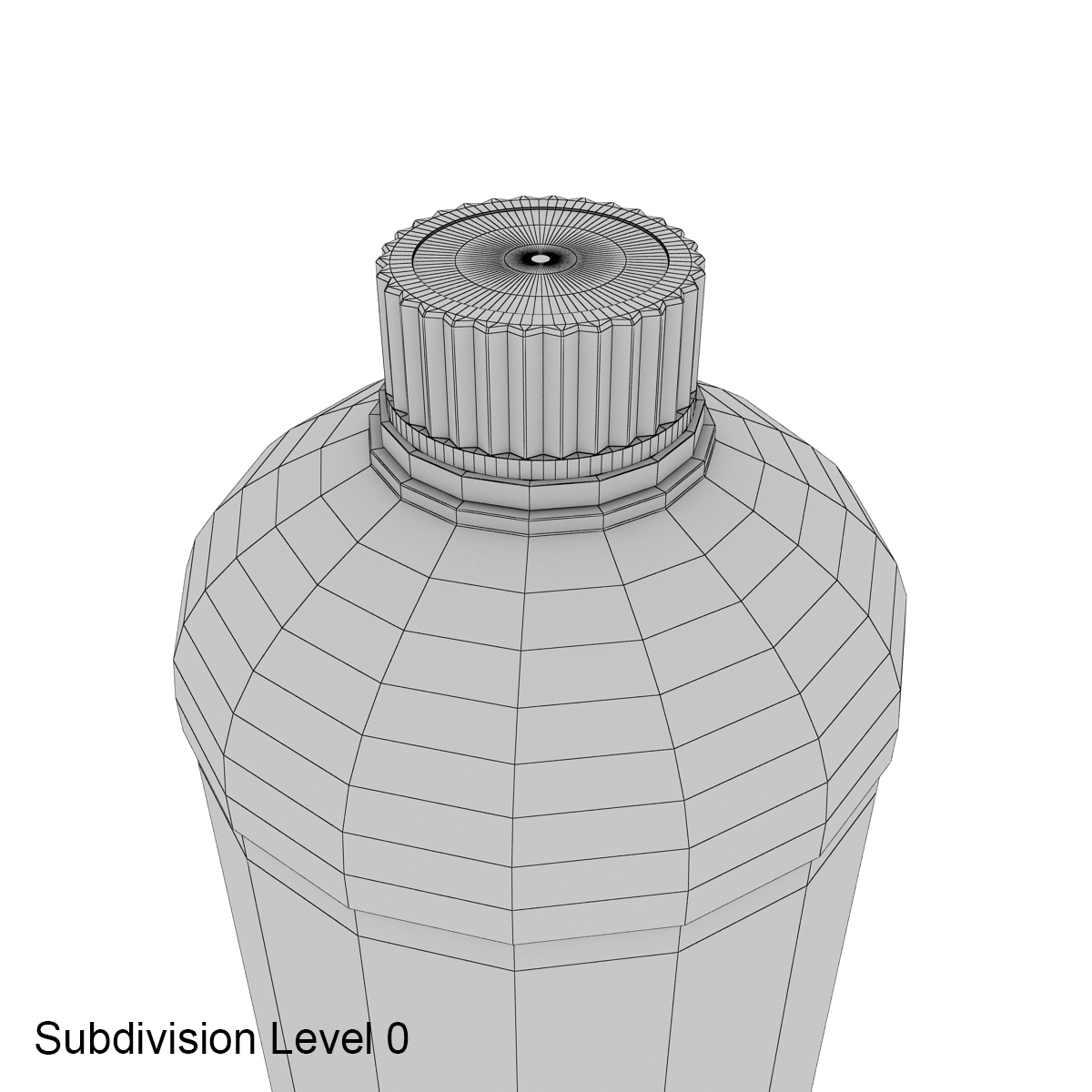 bottle 3d model